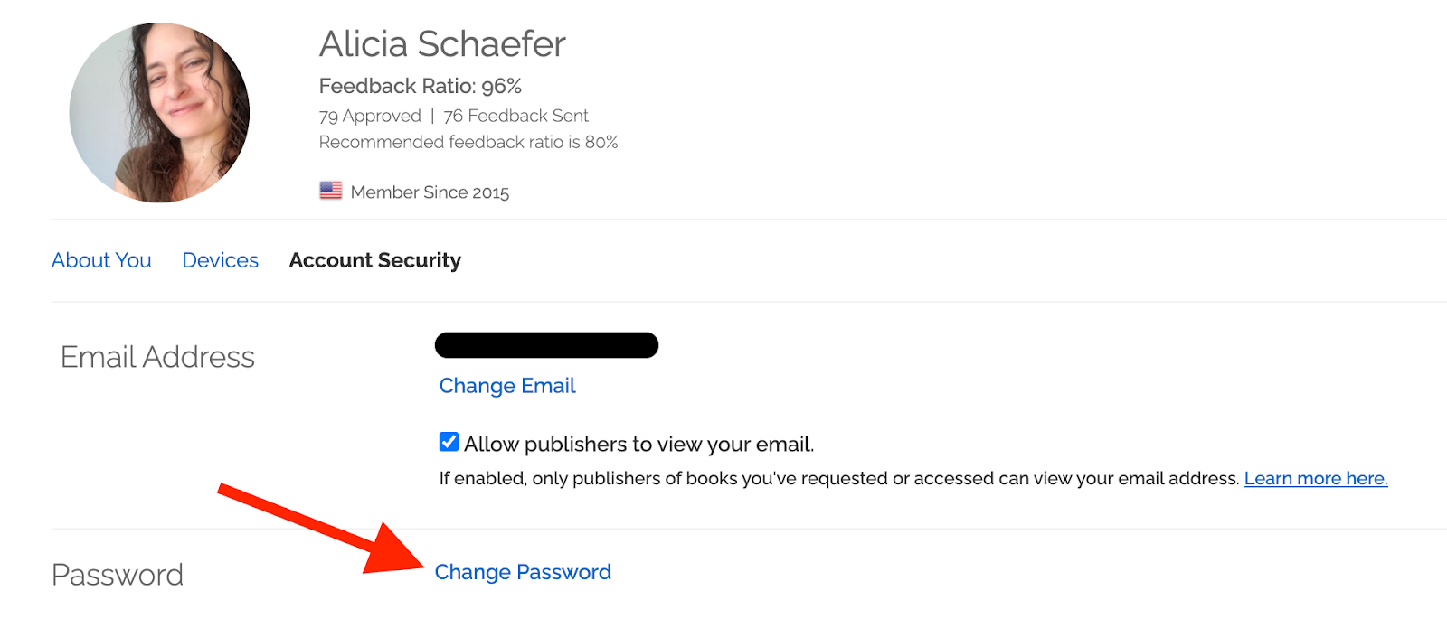 Resetting or Changing your NetGalley password – NetGalley